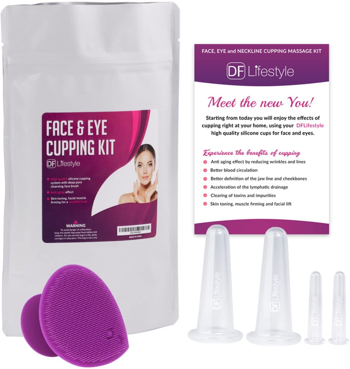 Face & Eye Cupping Kit - DFLifestyle - – Eco-Solutions FTT LLC